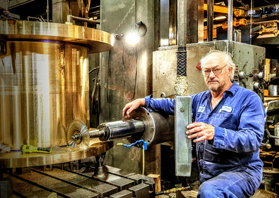 Master Machinist - Bruce Jackson @ US Bronze Foundry and Machine | US ...